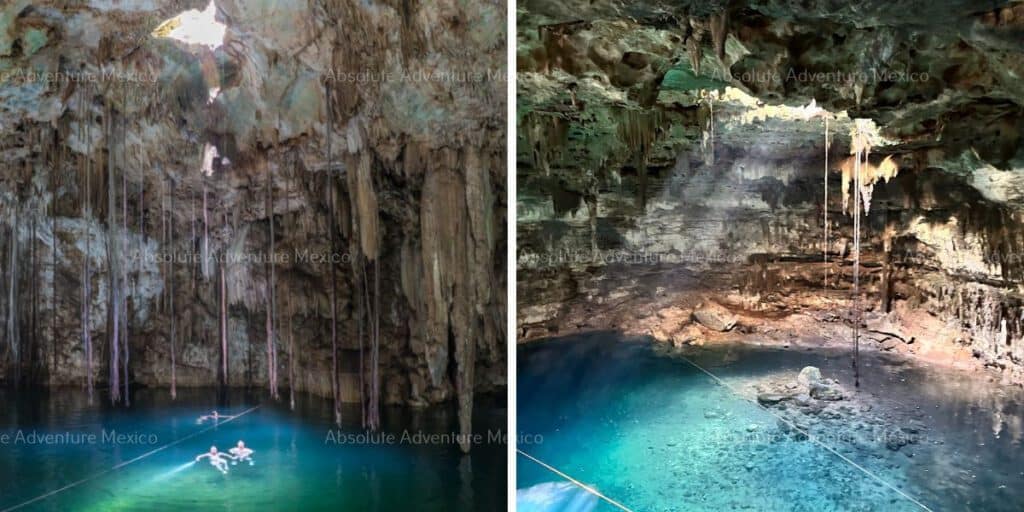 Cenote Xkeken and Samula in Valladolid